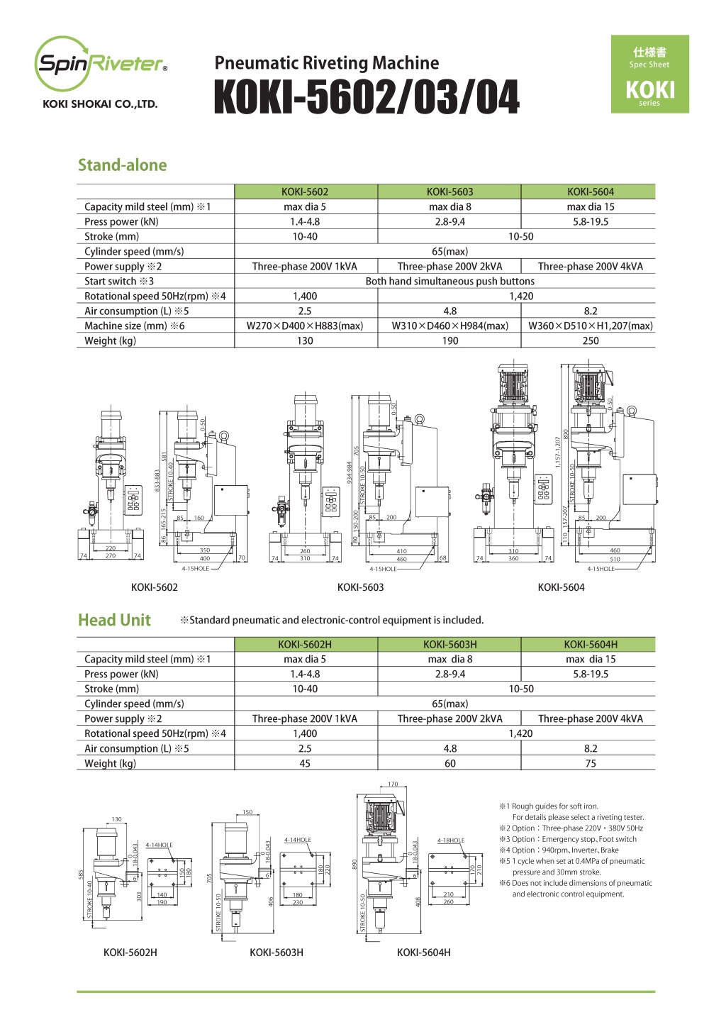 Koki Shokai - CATALOG | KOKI SHOKAI CO., LTD