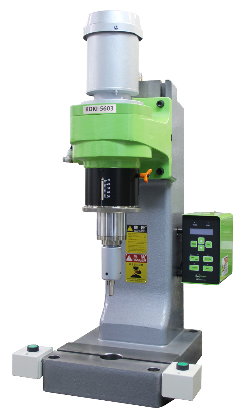 Features of the pneumatic spin caulking machine KOKI-5600 series - CÔNG ...